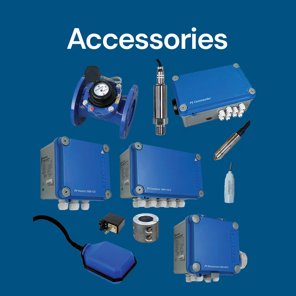 High-Quality Accessories for Solar Water Pumps | Lorentz